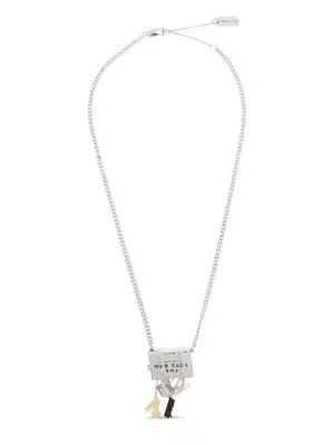 Marc Jacobs Chain-link Pendant Necklace - Silver