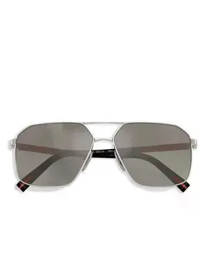 Prada Geometric Frame Sunglasses