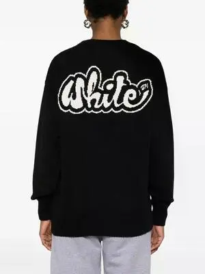 Off-White Hand-drawn Script Sweater