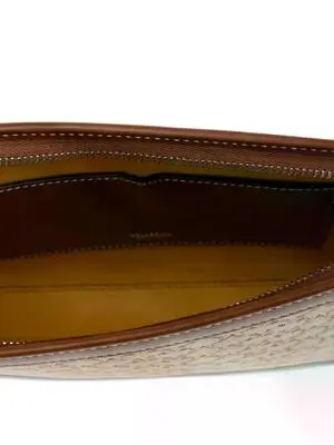 Max Mara Monogram Clutch Bag - Neutrals