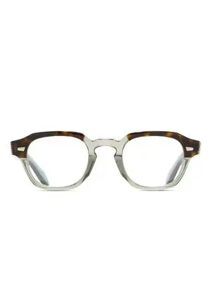 CUTLER & GROSS Square-frame Glasses - Green