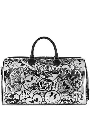 Philipp Plein Duffle Bag - Grey