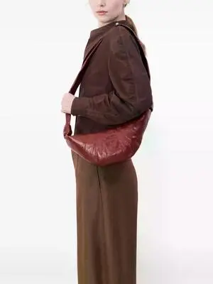 LEMAIRE Small Croissant Cotton Bag - Red