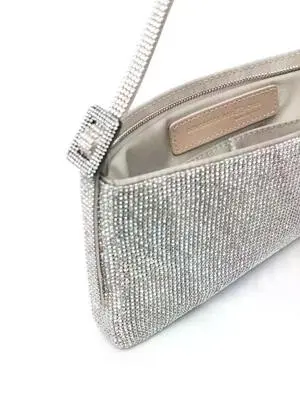 Benedetta Bruzziches Rhinestone Embellished Shoulder Bag