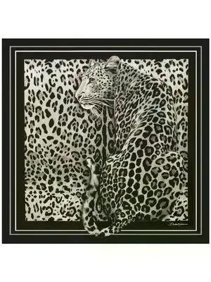 Dolce & Gabbana Leopard-print Scarf