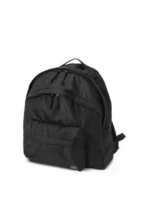 PORTER-YOSHIDA & CO Logo-patch Backpack - Black