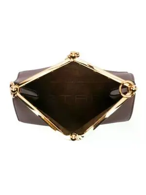 Etro Small Vela Shoulder Bag - Brown