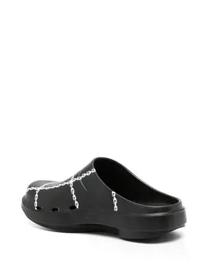 Undercover Graphic-print Platform Clogs