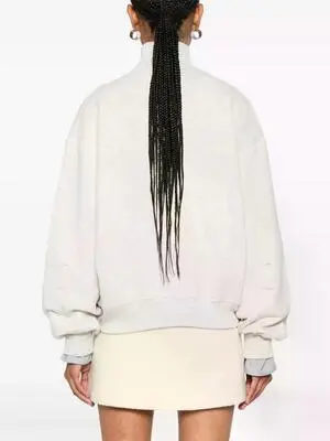 AUTRY Mélange Effect Jersey Sweatshirt