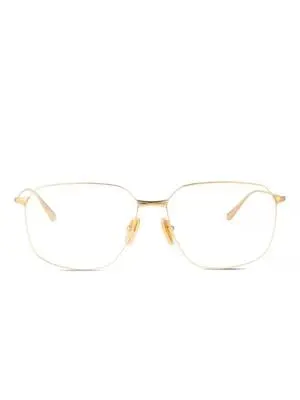 Balenciaga Square-frame Glasses - Gold
