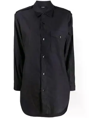 Yohji Yamamoto Classic Collar Shirts For Women