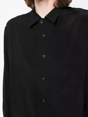 Yohji Yamamoto Patch-pocket Long-sleeve Shirt