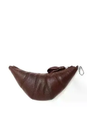 LEMAIRE Croissant Coin Purse - Brown