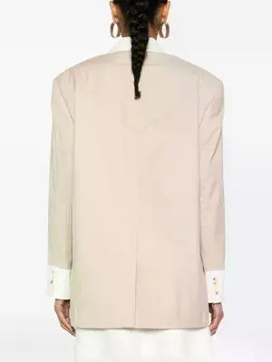 Remain Birger Christensen Two-tone Double-breasted Blazer
