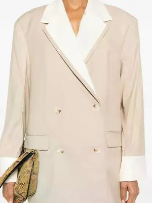 Remain Birger Christensen Two-tone Double-breasted Blazer