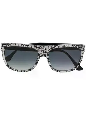 Thierry Lasry Profecy Square Sunglasses - Black