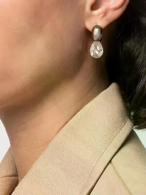 Mounser Gemini Single Hoop Earring
