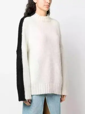 JW Anderson Colour-block Crew Neck Jumper
