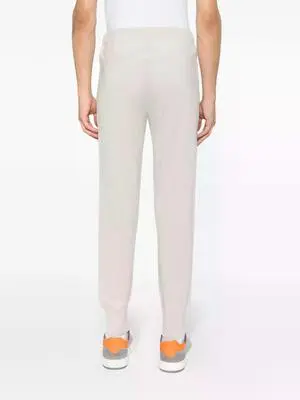 Eleventy Drawstring-fastening Cashmere Track Pants