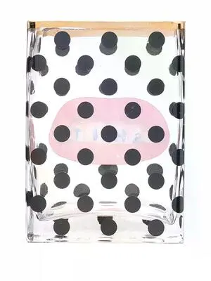 SELETTI Toiled Paper Glass Vase