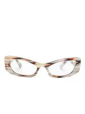 Marni Cat-eye Frame Glasses - Grey