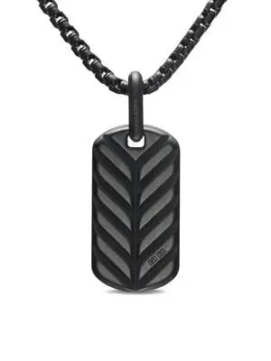 David Yurman Chevron Diamond Tag