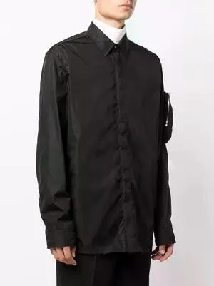 AMBUSH Logo-patch Sleeve-pocket Shirt