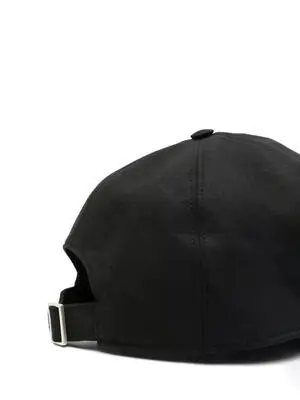 MSGM Logo-embroidered Baseball Cap - Black