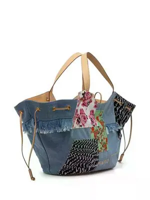 Pinko Floral-print Tote Bag