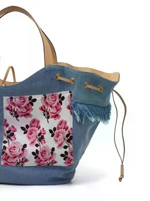 Pinko Floral-print Tote Bag