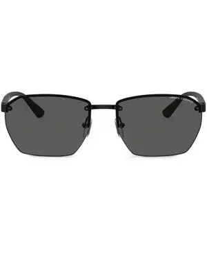 Armani Exchange Square-frame Sunglasses - Black