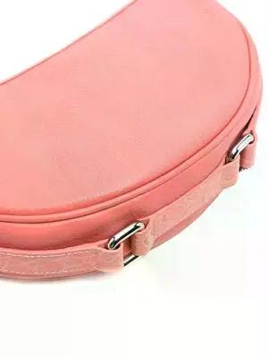 By Far Gib Crocodile-embossed Shoulder Bag