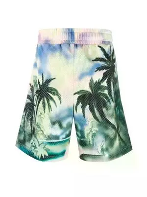 Palm Angels Paradise Mesh Track Shorts
