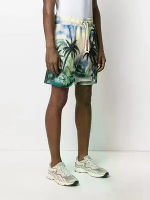 Palm Angels Paradise Mesh Track Shorts