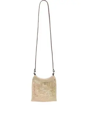LEMAIRE Mini Filt Net Cross Body Bag - Neutrals