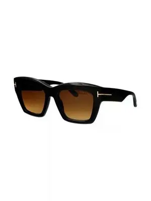 TOM FORD Luna Cat-eye Sunglasses - Black