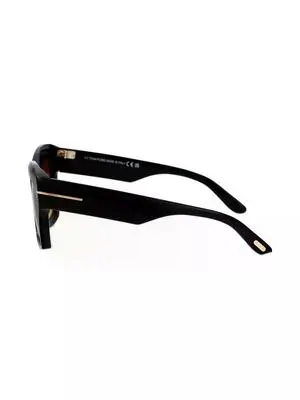 TOM FORD Luna Cat-eye Sunglasses - Black