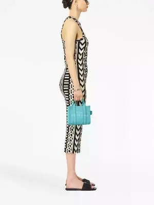 Marc Jacobs Leather Crossbody Tote Bag - Blue
