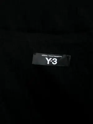 Y3 Logo-print Sleeve Scarf - Black