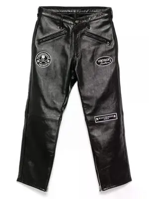 Mastermind World Black Wash Pants For Men