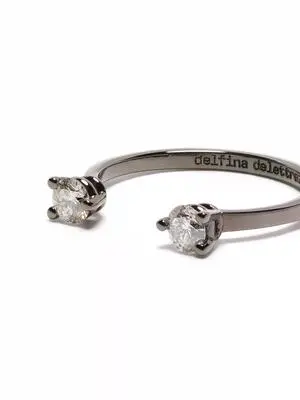 Delfina Delettrez 18kt Gold Dots Diamond Ring