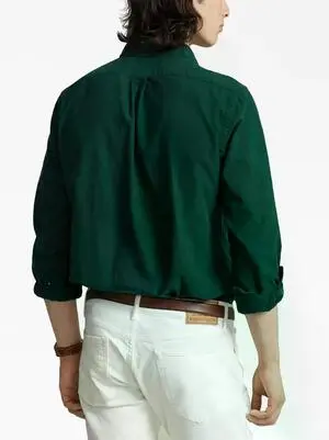 Polo Ralph Lauren Polo Pony Button-up Cotton Shirt - Green