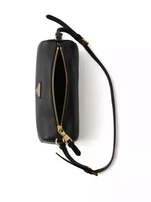 Prada Leather Shoulder Bag - Black