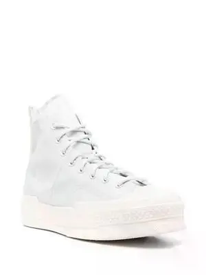 CONVERSE Asymmetric High-top Suede Sneakers