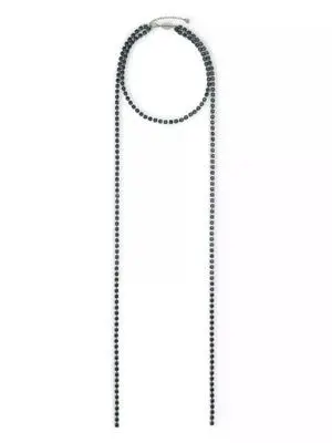 Dsquared2 Crystal-embellished Necklace - Silver