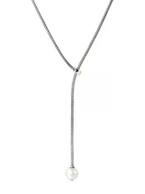 John Hardy Jh Essential Pearl Necklace - Silver