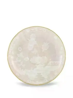 GINORI 1735 Oriente Floral-embellished Serving Bowl - Neutrals