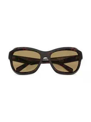 Prada Pilot Sunglasses With Tortoiseshell Detailing