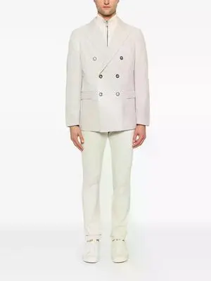 BRIGLIA 1949 Tapered Chinos - Neutrals