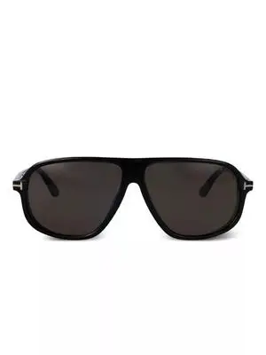 TOM FORD Rectangular-frame Sunglasses - Black